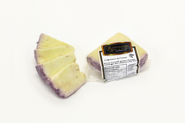 Caprino al Vino Canadian Goat Cheeses - Superior Meats